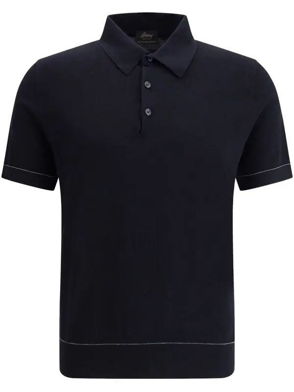 Brioni Cotton Polo Shirt - Multicolor