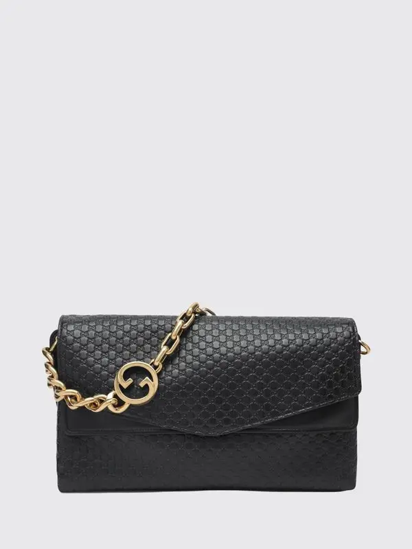 Gucci Embossed Gg Monogram Leather Bag
