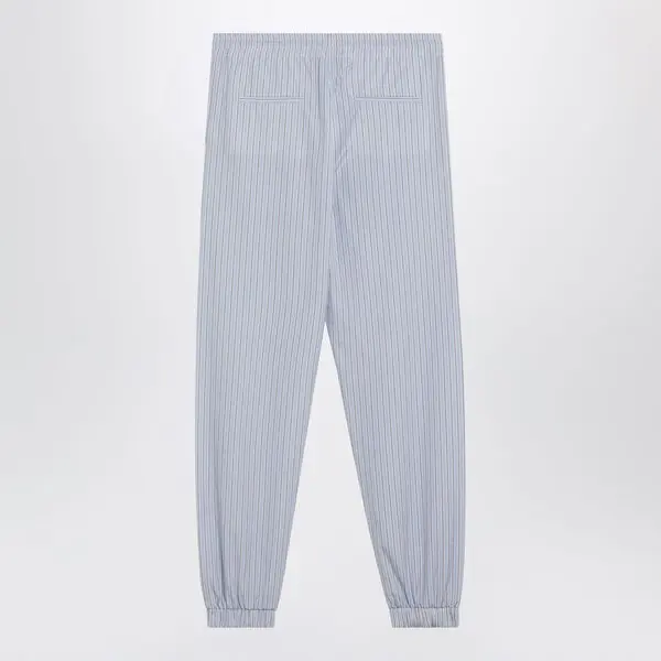 Attico Striped Cotton Poplin Trousers