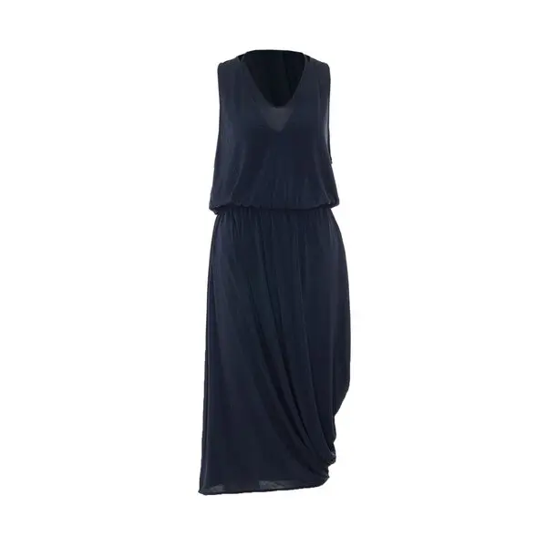 LEMAIRE Double Layer Draped Dress - Gray