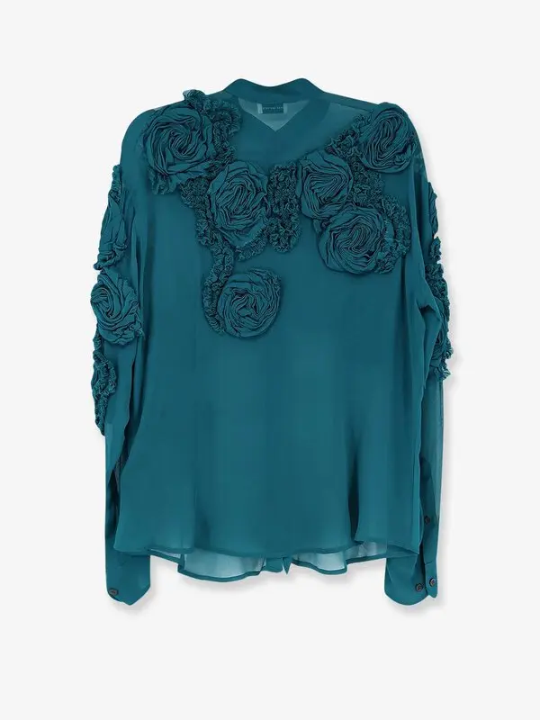 Dries Van Noten Chowsa Viscose Shirt - Multicolor