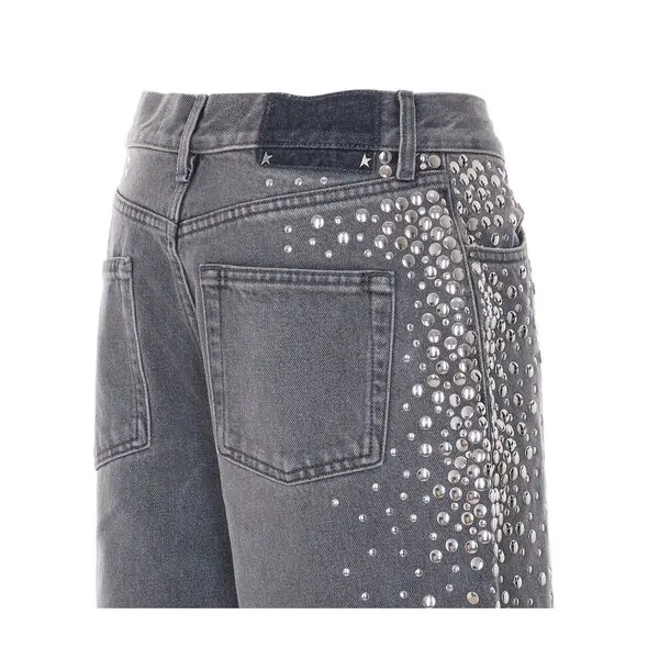 GOLDEN GOOSE Melody Boyfriend Jeans - Gray
