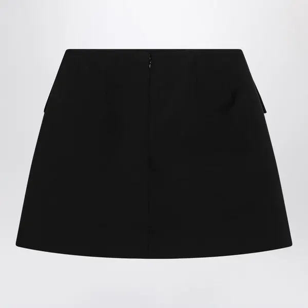 Alexander McQueen Wool Mini Skirt