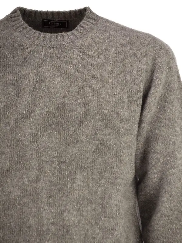 Peserico Wool And Cashmere Jumper - Gray