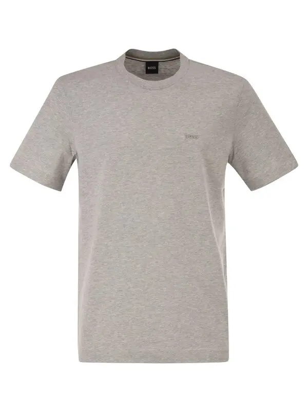 BOSS Cotton Jersey T-shirt With Logo