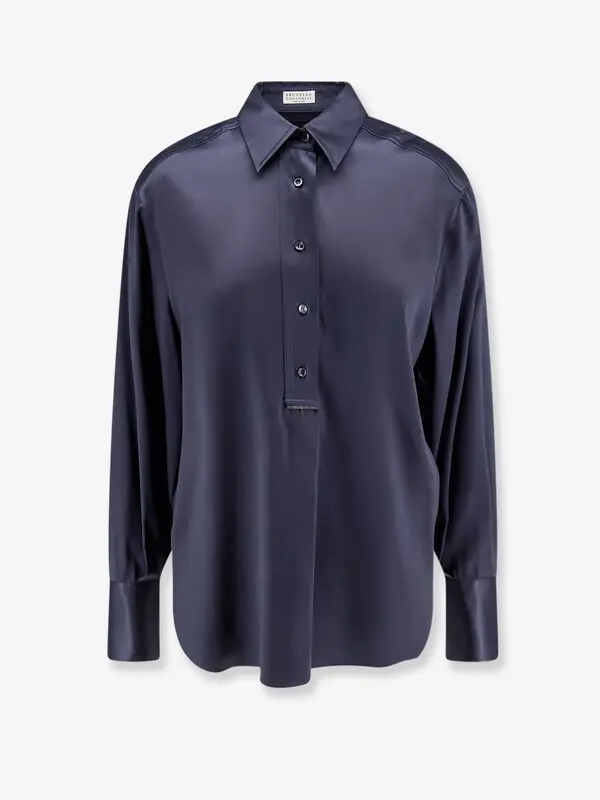 Brunello Cucinelli Silk Shirt - Multicolor