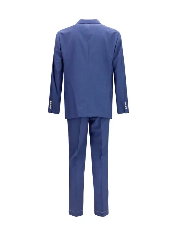 Brunello Cucinelli Single-breasted Suit With Peak Lapels