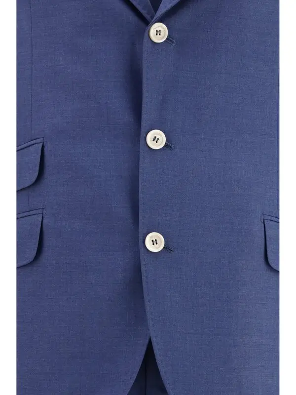 Brunello Cucinelli Single-breasted Suit With Peak Lapels