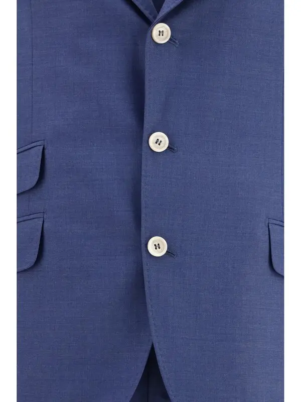 Brunello Cucinelli Single-breasted Suit With Peak Lapels
