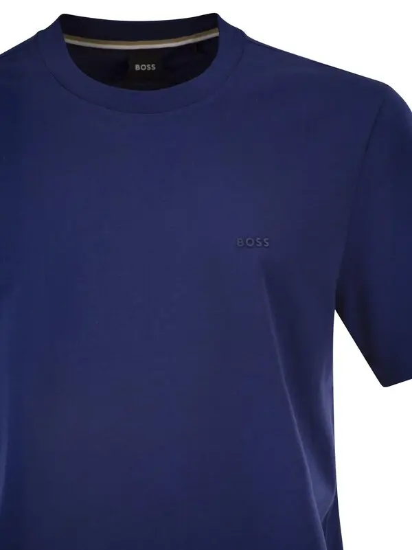 BOSS Cotton Jersey T-shirt With Logo