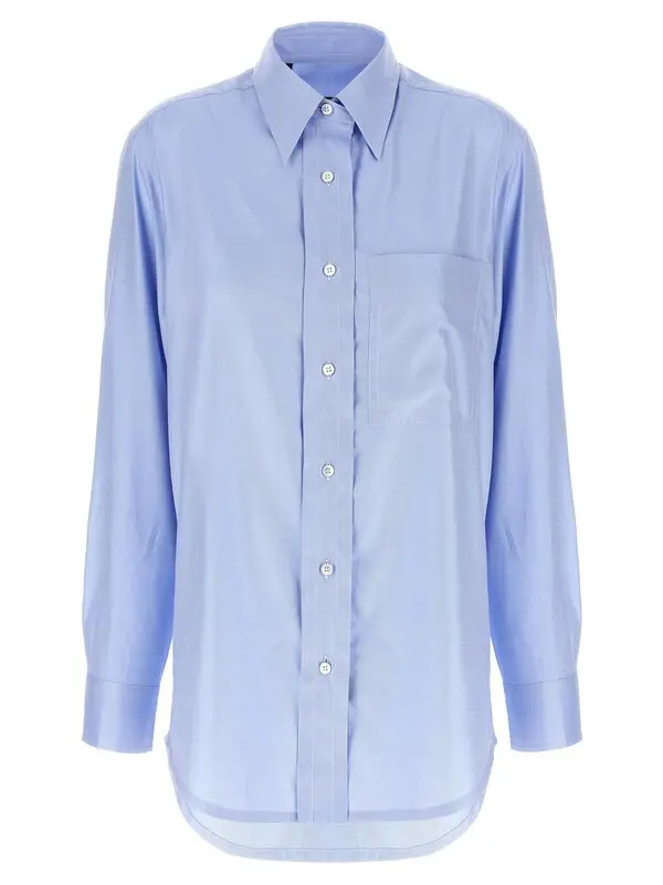 Brioni Sea Island Cotton Shirt - Blue