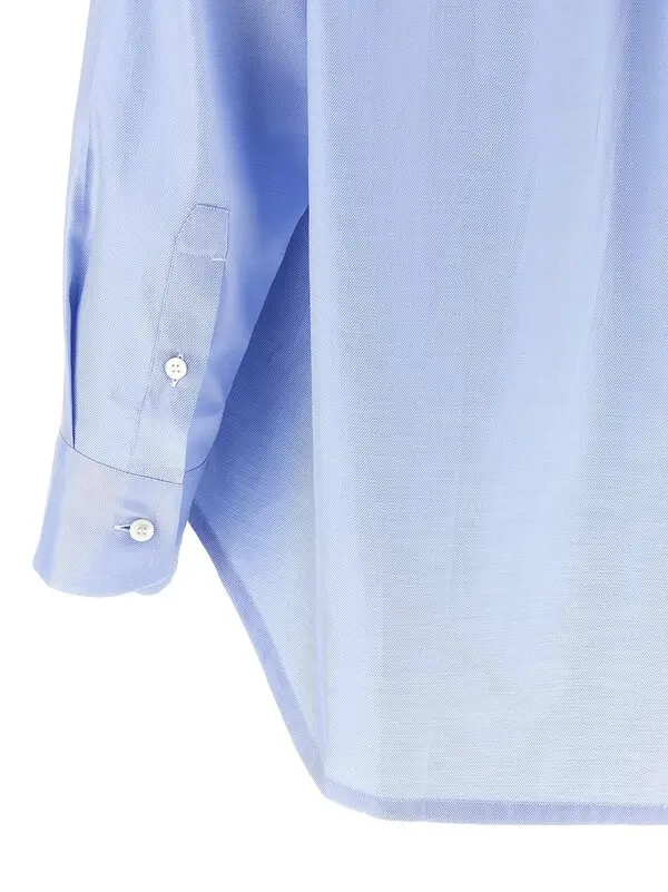 Brioni Sea Island Cotton Shirt - Blue