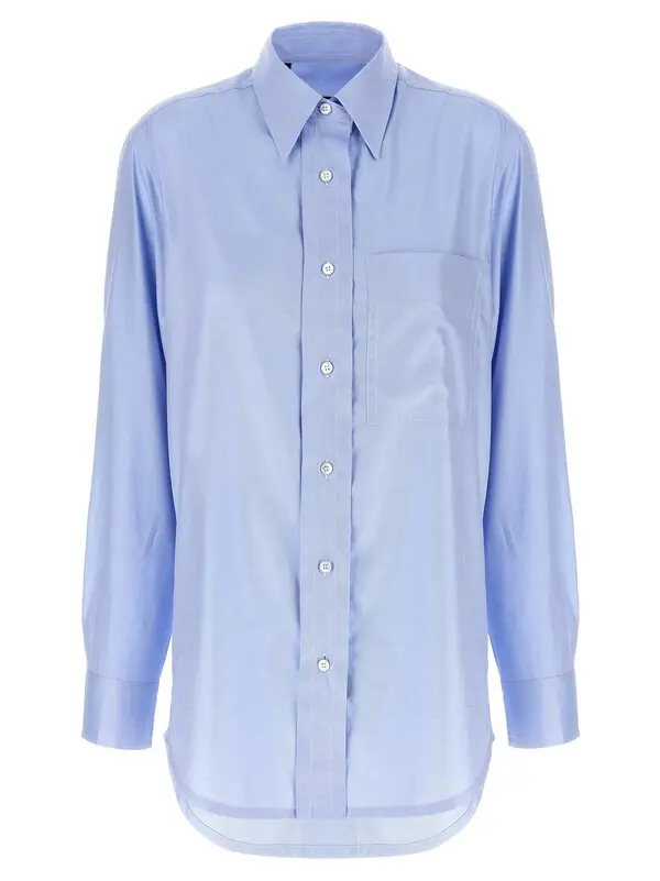Brioni Sea Island Cotton Shirt - Blue