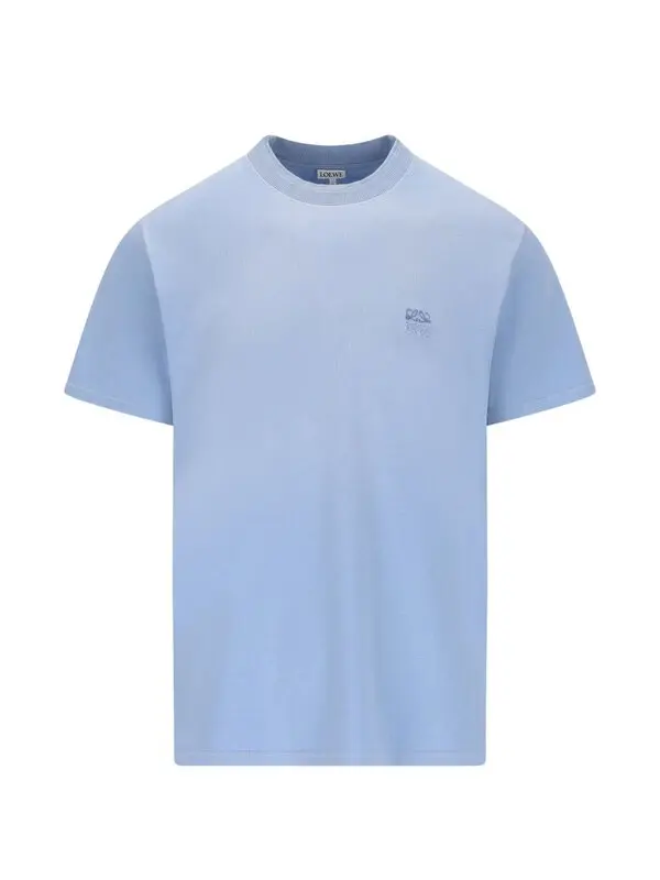 Loewe Anagram Cotton T-shirt - Multicolor
