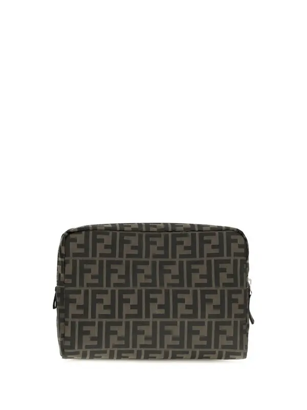 Fendi Medium Superlight Ff Zucca Fabric Beauty Case - Brown