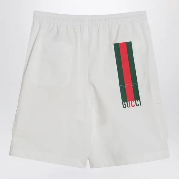 Gucci Shorts In Cotton Poplin