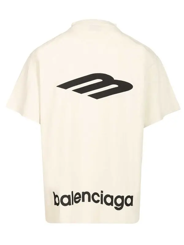 Balenciaga Oversized T-shirt - White