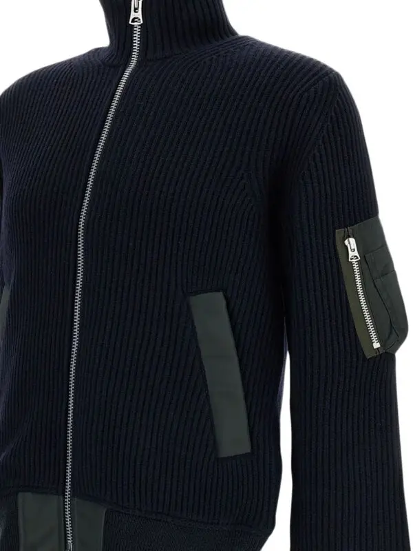 Sacai Wool Blouson Jacket