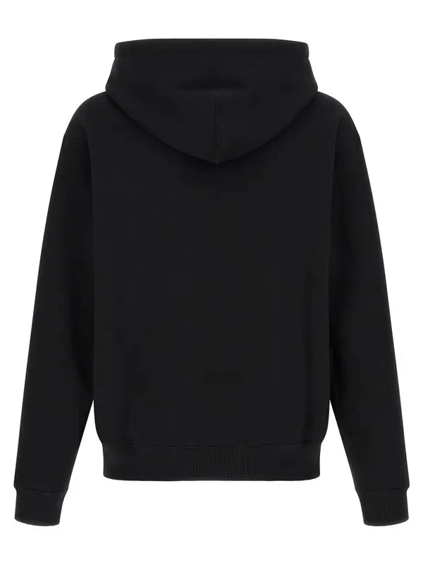 JIL SANDER Cotton Hoodie - Black