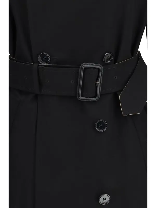 Burberry Long Gabardine Trench Coat