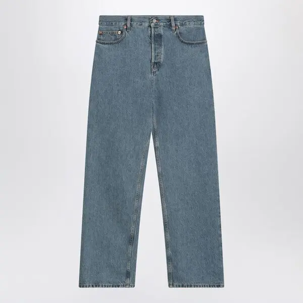 Gucci Wide-leg Denim Jeans - Blue