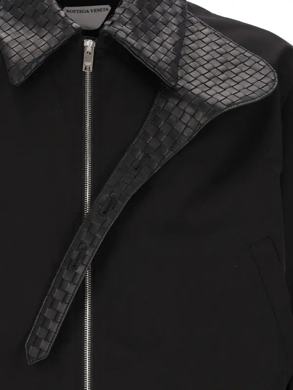 Bottega Veneta Padded Nylon Bomber Jacket