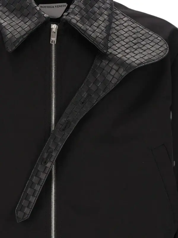 Bottega Veneta Padded Nylon Bomber Jacket