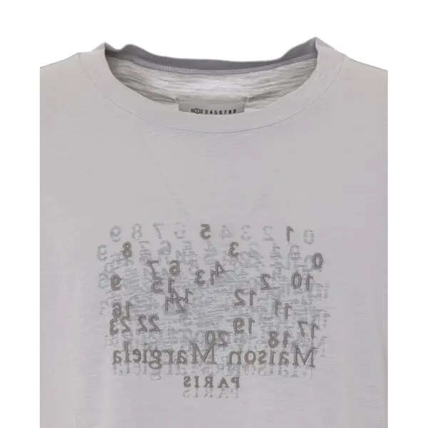 MAISON MARGIELA Reverse Numeric T-shirt - Gray