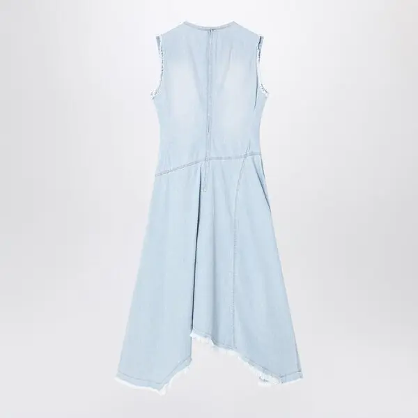 Acne Studios Light Denim Asymmetric Dress - Blue