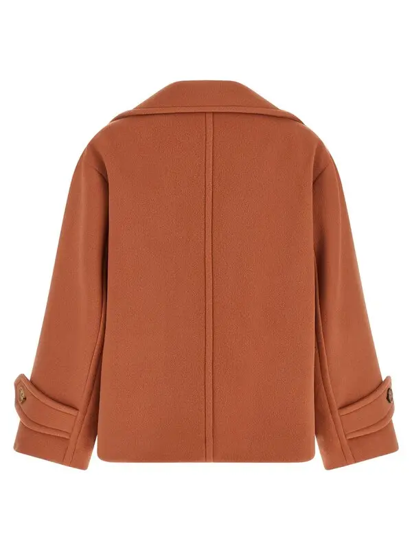 Chloé Double-breasted Coat - Pink