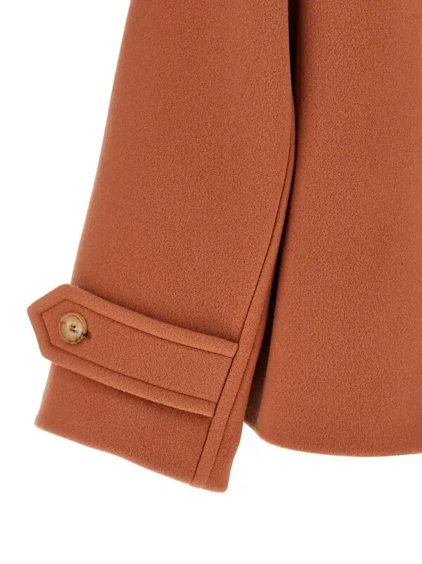 Chloé Double-breasted Coat - Pink