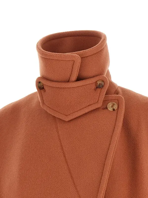 Chloé Double-breasted Coat - Pink