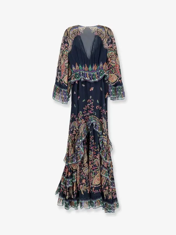 Etro Silk Long Dress