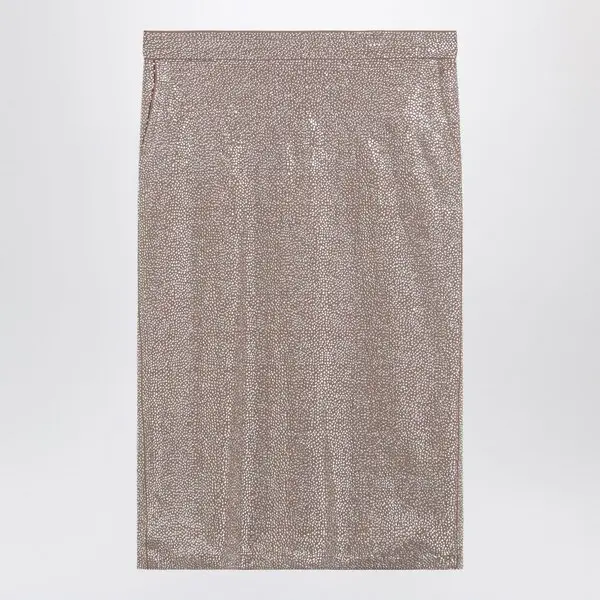 Giuseppe Di Morabito Embellished Midi Skirt - Silver