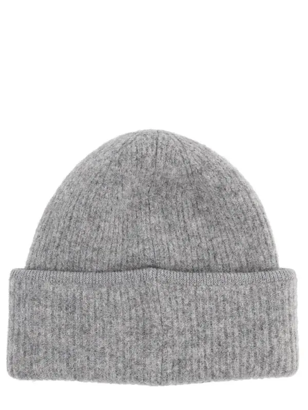 Jacquemus The Cap In Grossgrain - Gray