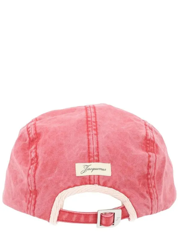 Jacquemus La Casquette Gardian Baseball Cap - Red