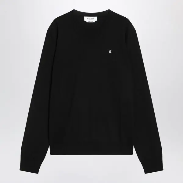 Alexander McQueen Wool Sweater - Black