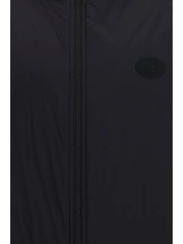 Burberry Dunwich Nylon Hooded Jacket - Black