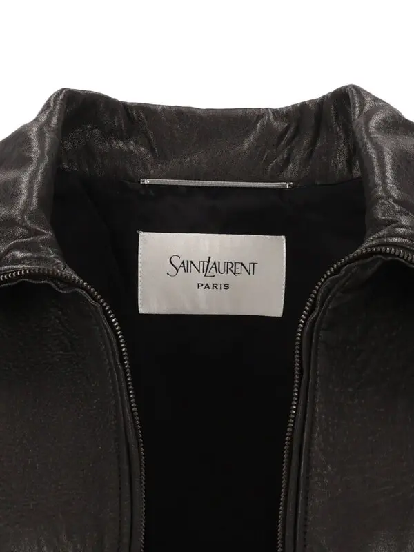 Saint Laurent Balloon Lambskin Jacket