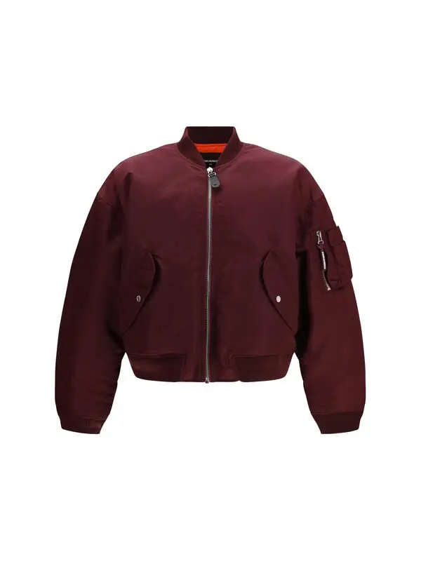 Dsquared2 80s Nylon Bomber Jacket - Multicolor