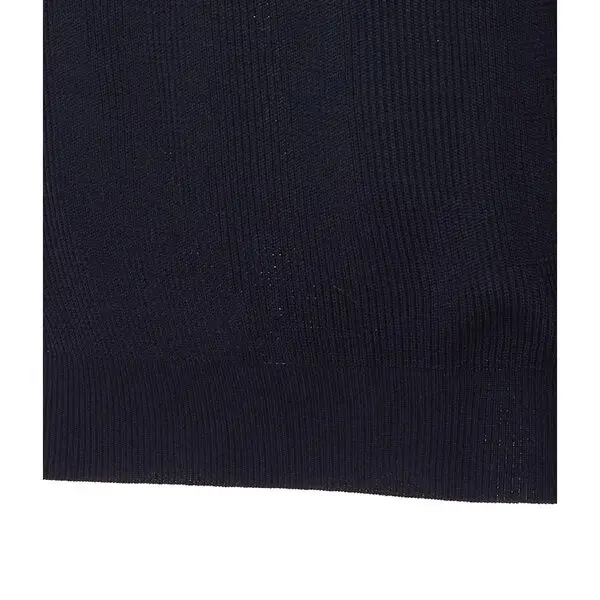 Auralee Flat Yarn Sweater - Black