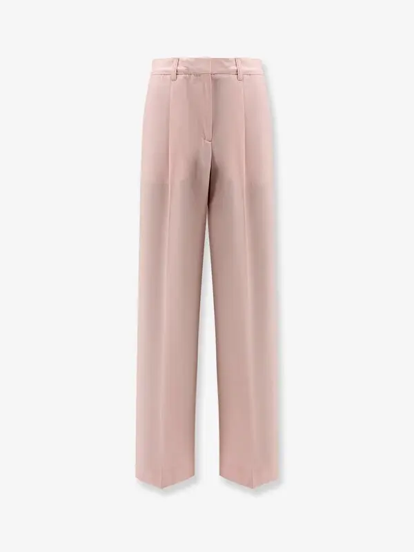 TOTEME Organic Cotton Trousers - Multicolor