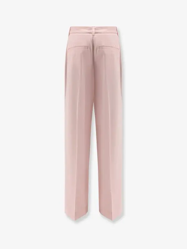 TOTEME Organic Cotton Trousers - Multicolor
