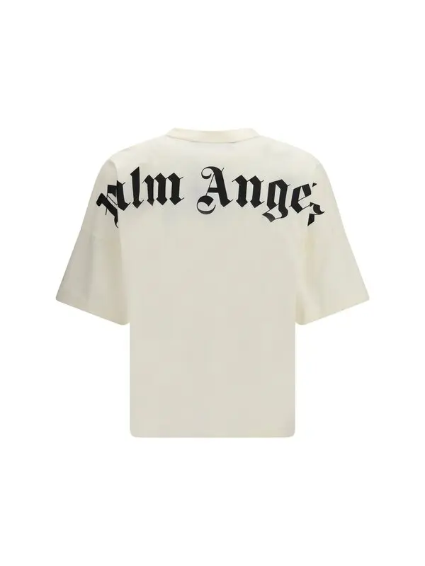 Palm Angels Classic T-shirt With Oversized Back Logo