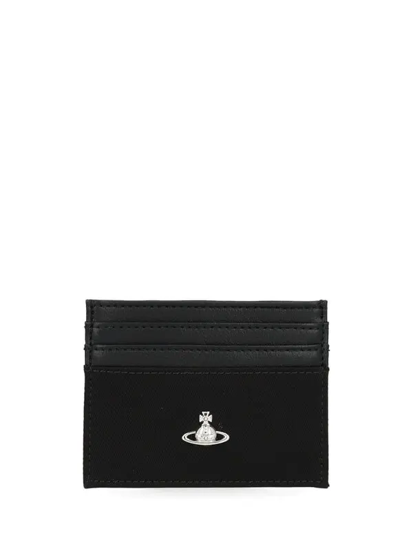 VIVIENNE WESTWOOD Flat Card Holder - Black