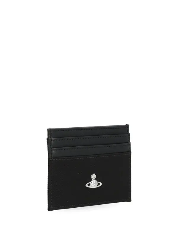 VIVIENNE WESTWOOD Flat Card Holder - Black