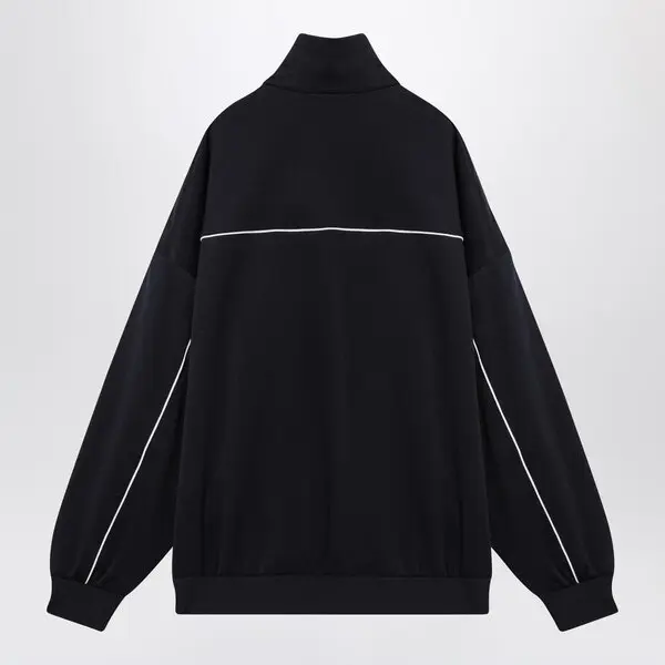 Gucci Navy Sweatshirt In Technical Jersey
