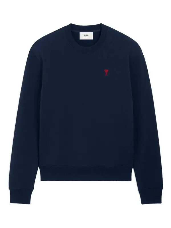 AMI Paris Ribbed Sweatshirt