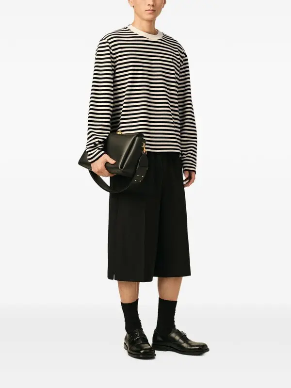 AMI Paris De Coeur Striped T-shirt - Multicolor