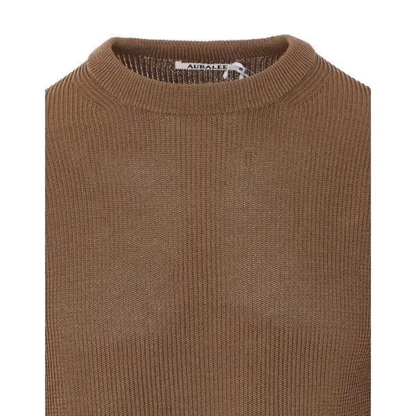Auralee Flat Yarn Sweater